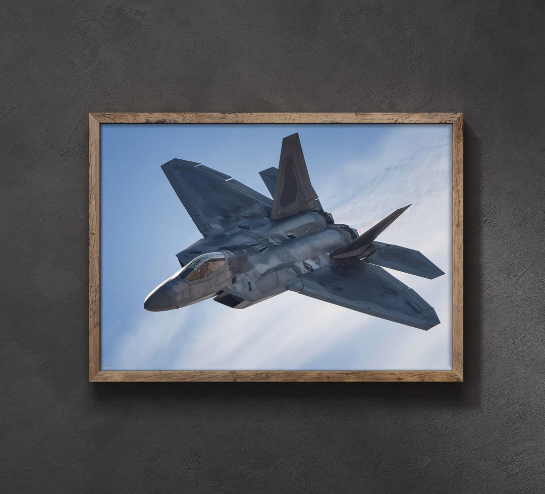 F-22 Raptor is coming by hesja | Buy Fine Art Print - Cosmonity.com ...