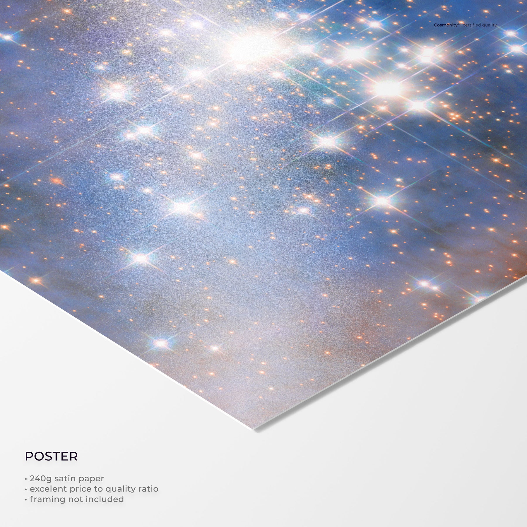 Trumpler 14 Star Cluster - Hubble Space Telescope | Prints - Cosmonity ...